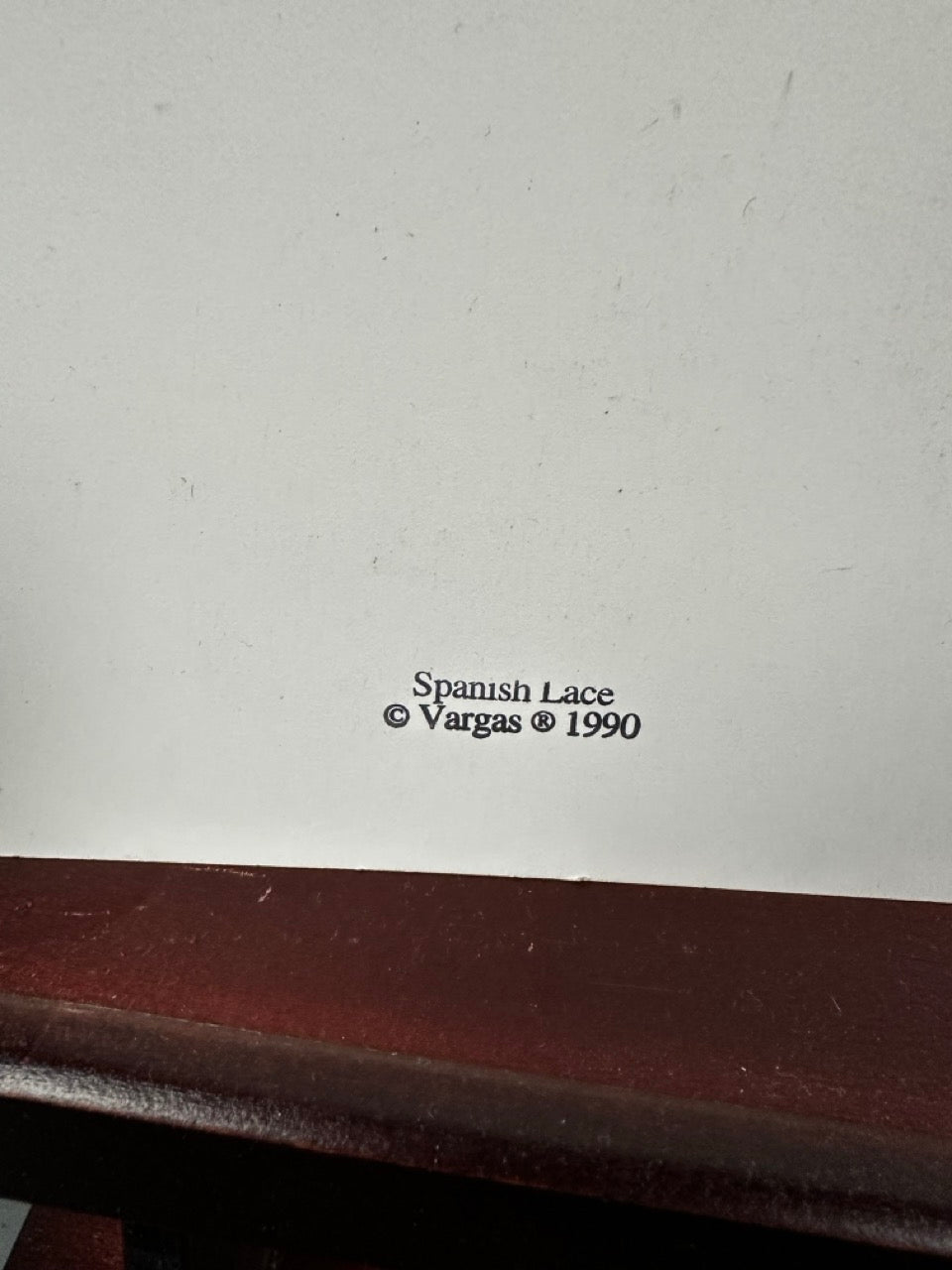 Spanish Lace (1928) Lithograph - Alberto Vargas Art 1990 – Back to the ...